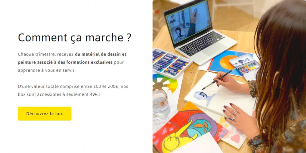 Les 6 Meilleures Box de Dessin et Peinture | Box à Offrir